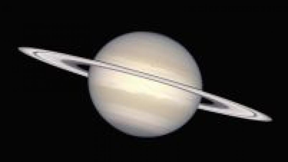 Premieră. Imagini cu inelele planetei Saturn