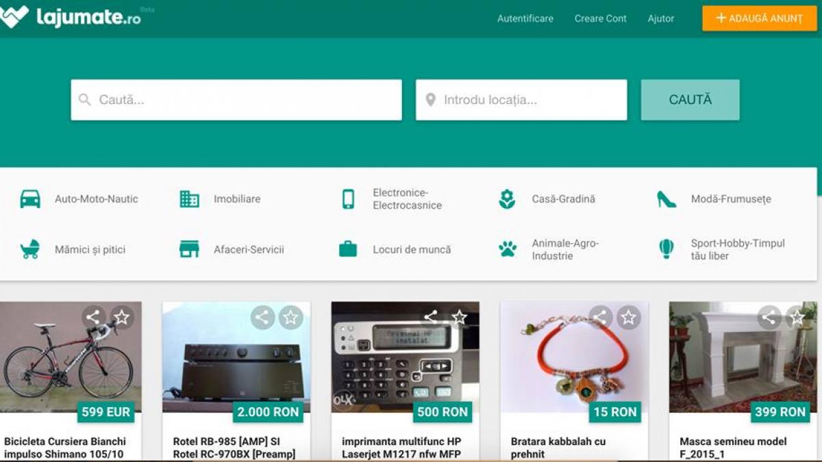 Cea mai rapidă metodă de vânzare. Site-ul de comerţ online care îţi promovează anunţul la ...