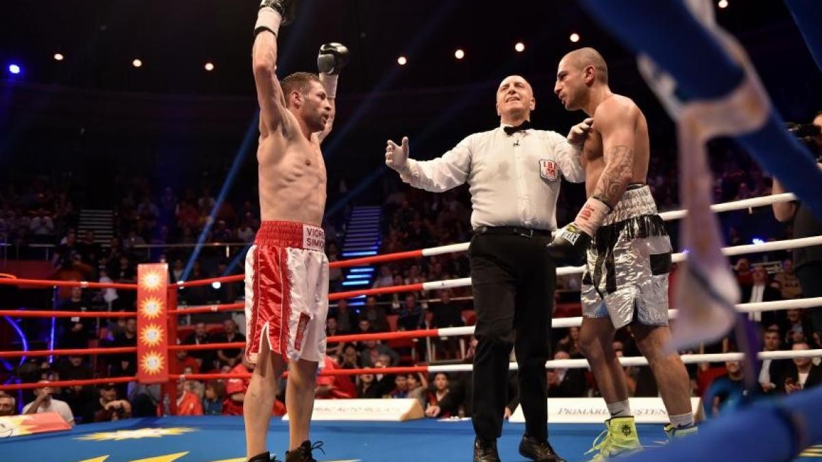 Viorel Simion a câștigat centura IBF Intercontinental la categoria pană