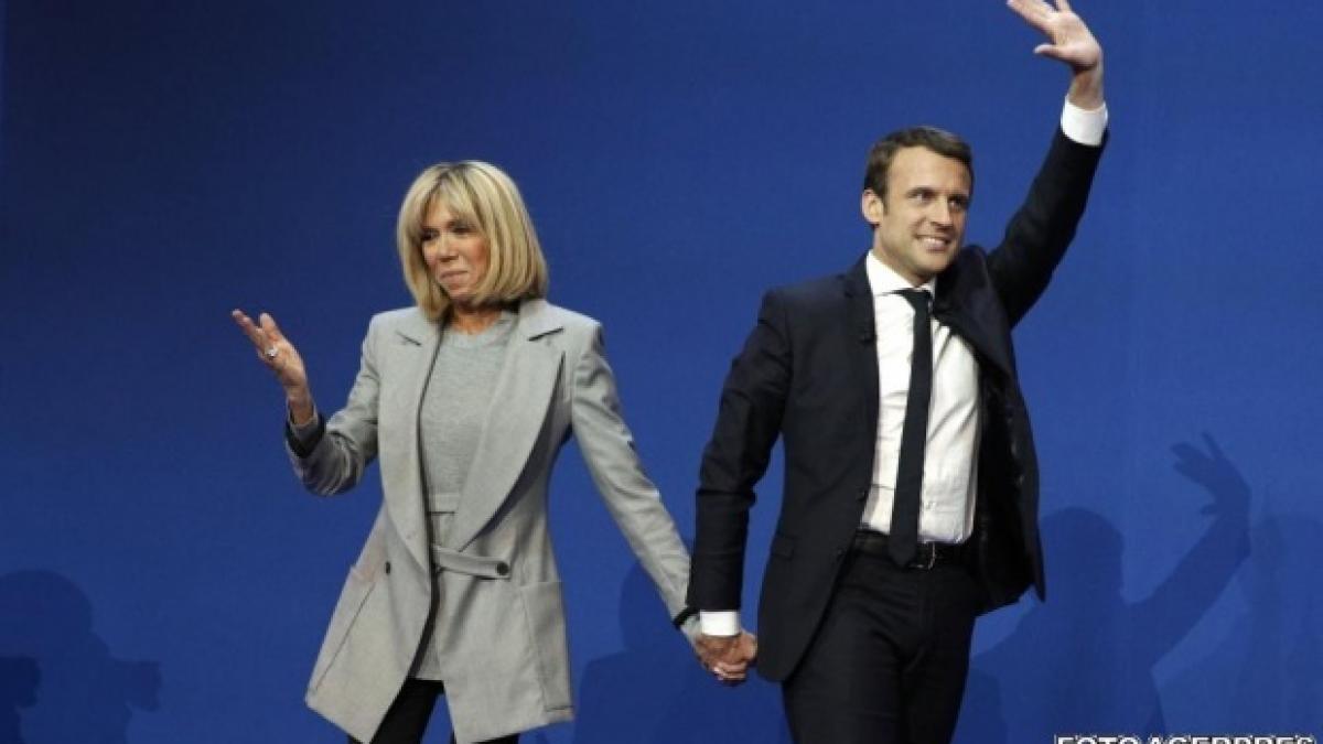 Prima reacție a lui Emmanuel Macron cu privire la vârsta soției sale ...