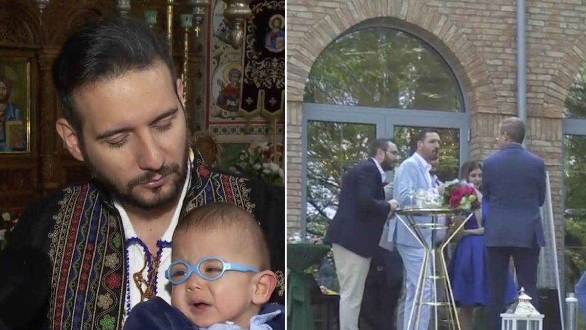 Avocatul Adrian Cuculis și-a botezat fiul "Lazăr", după 8 luni la ...