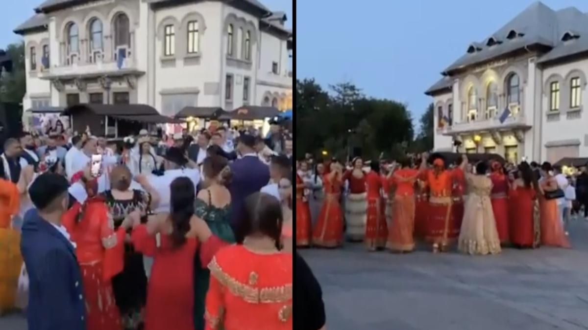 Piața Unirii din Focşani, ocupată de o nuntă de romi. Primarul spune că ...
