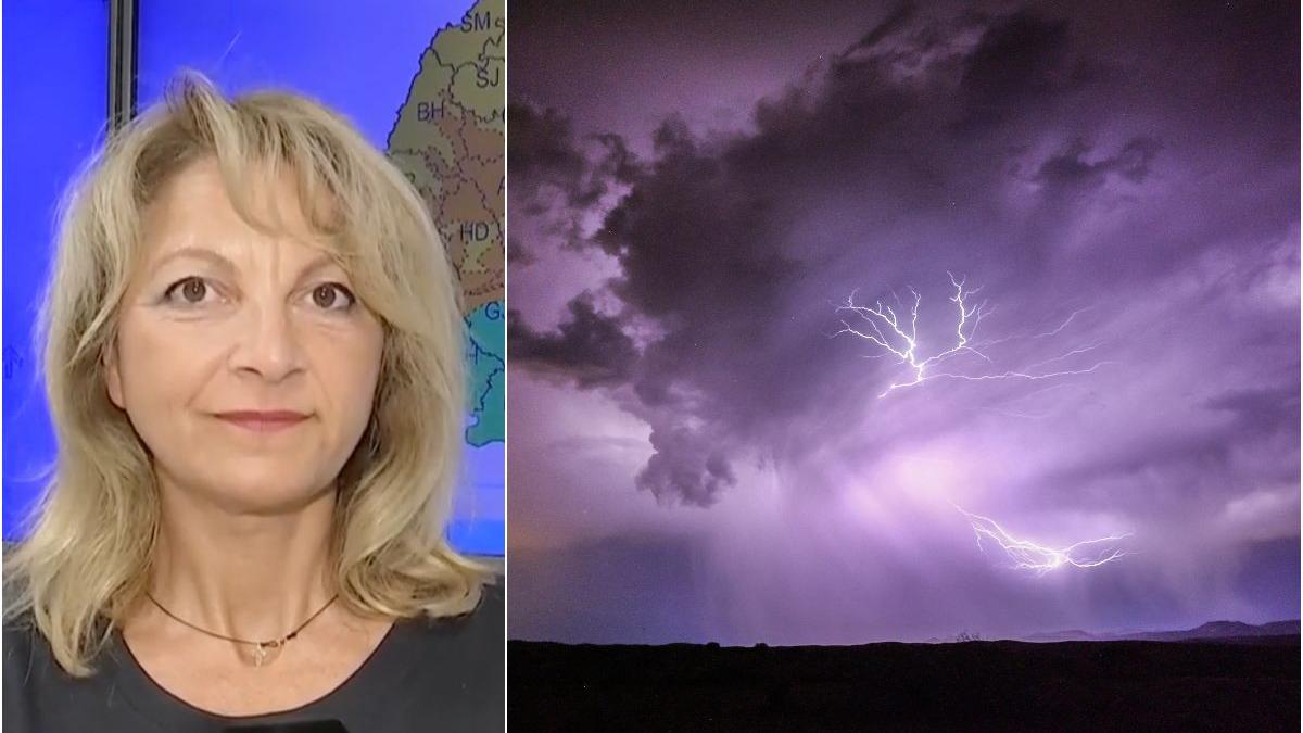 Alertă meteo: Cod portocaliu de ploi torențiale și vijelii fără ...