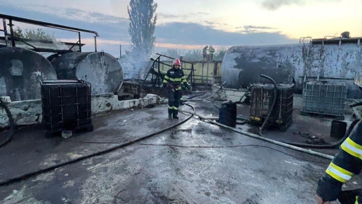 A fost pericol de explozie în urma unui incendiu de reziduuri ...