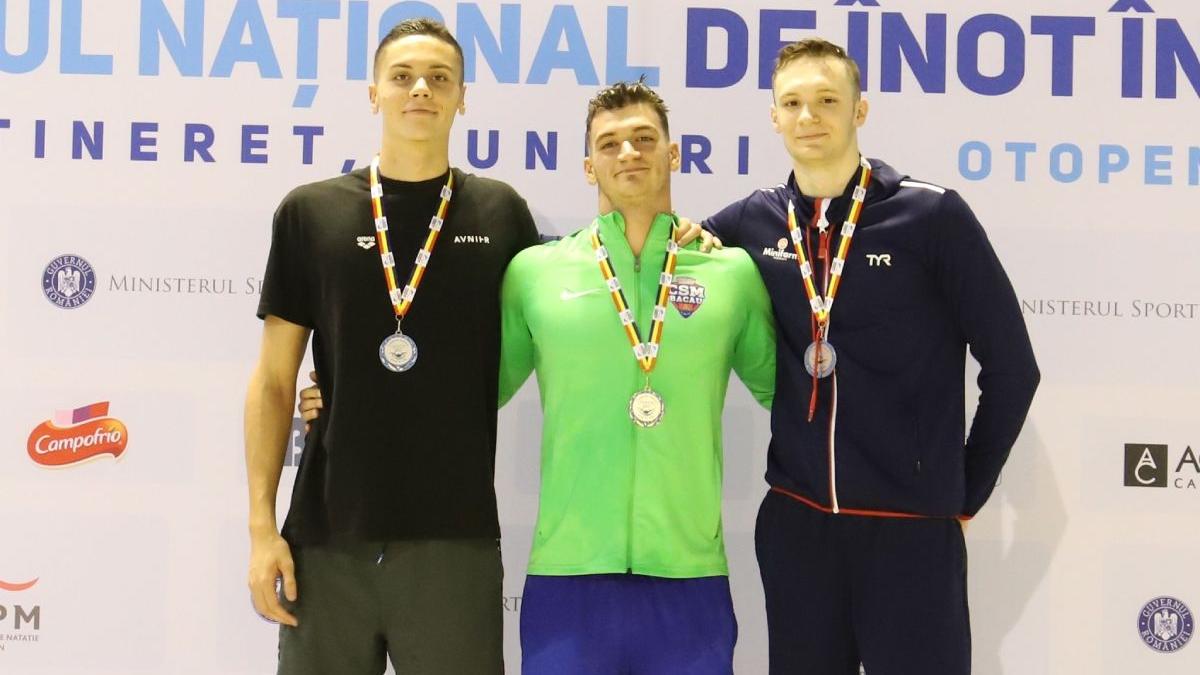 David Popovici, învins de Daniel Martin, la proba de 100 de metri mixt