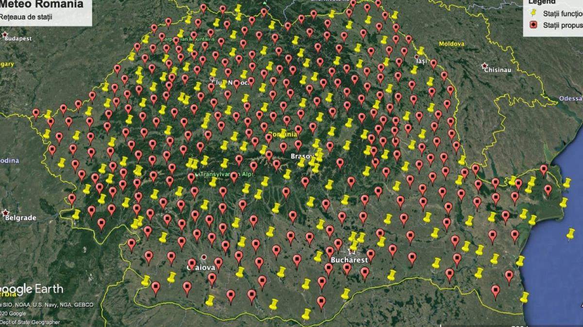 România cumpără 300 de staţii meteorologice noi prin PNRR