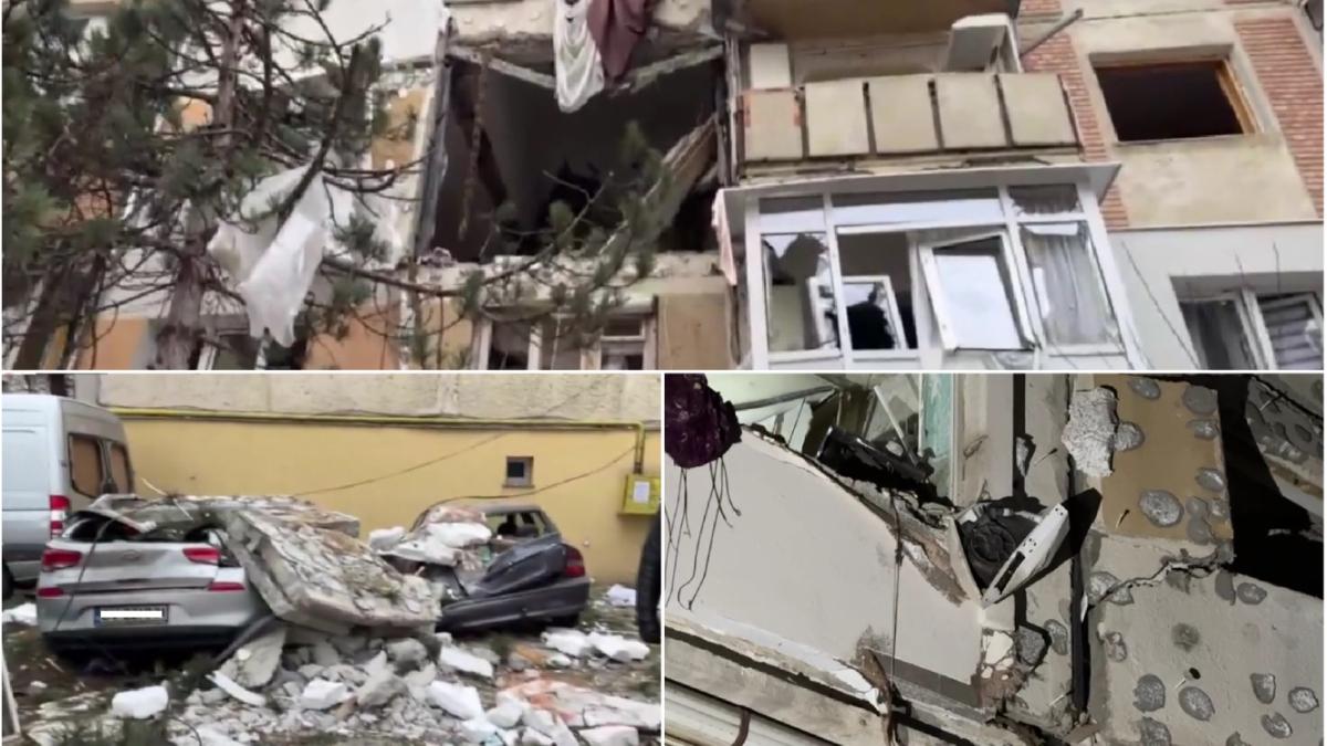 Patru răniţi şi distrugeri masive după o explozie într-un bloc din ...