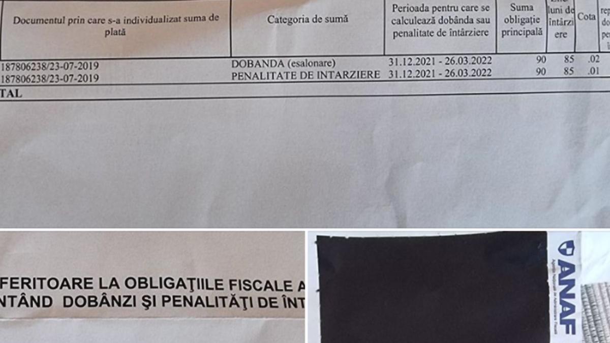 Un clujean a fost somat de ANAF să achite o datorie de 3 lei. "Mă costă ...
