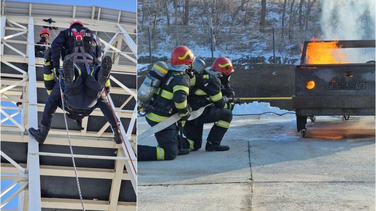 Cum arată poligonul de pregătire pentru situații de urgență inaugurat ...