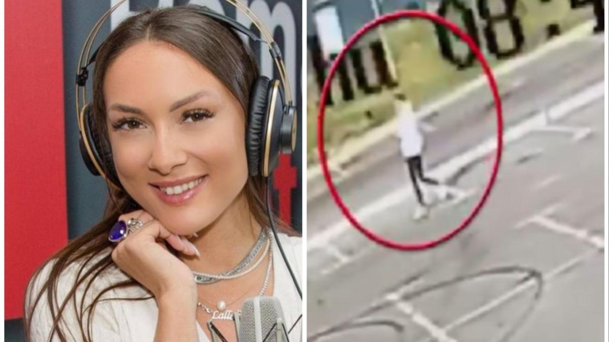 Ultimele imagini cu DJ Lalla în viaţă. Tânăra se îndrepta către zona de ...