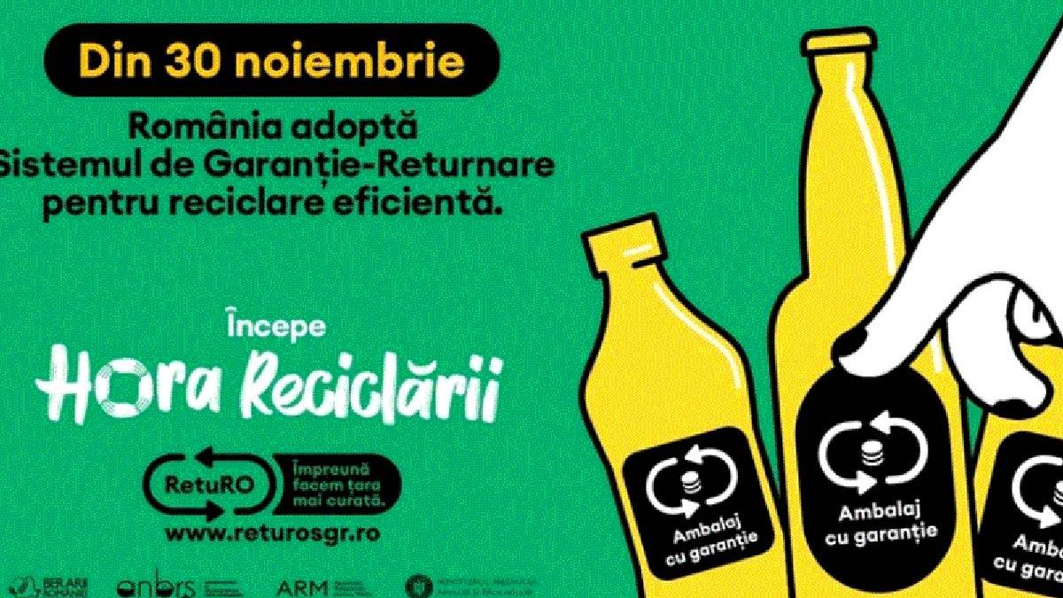 Reciclarea devine industrie. RetuRO extinde rețeaua Sistemului de ...