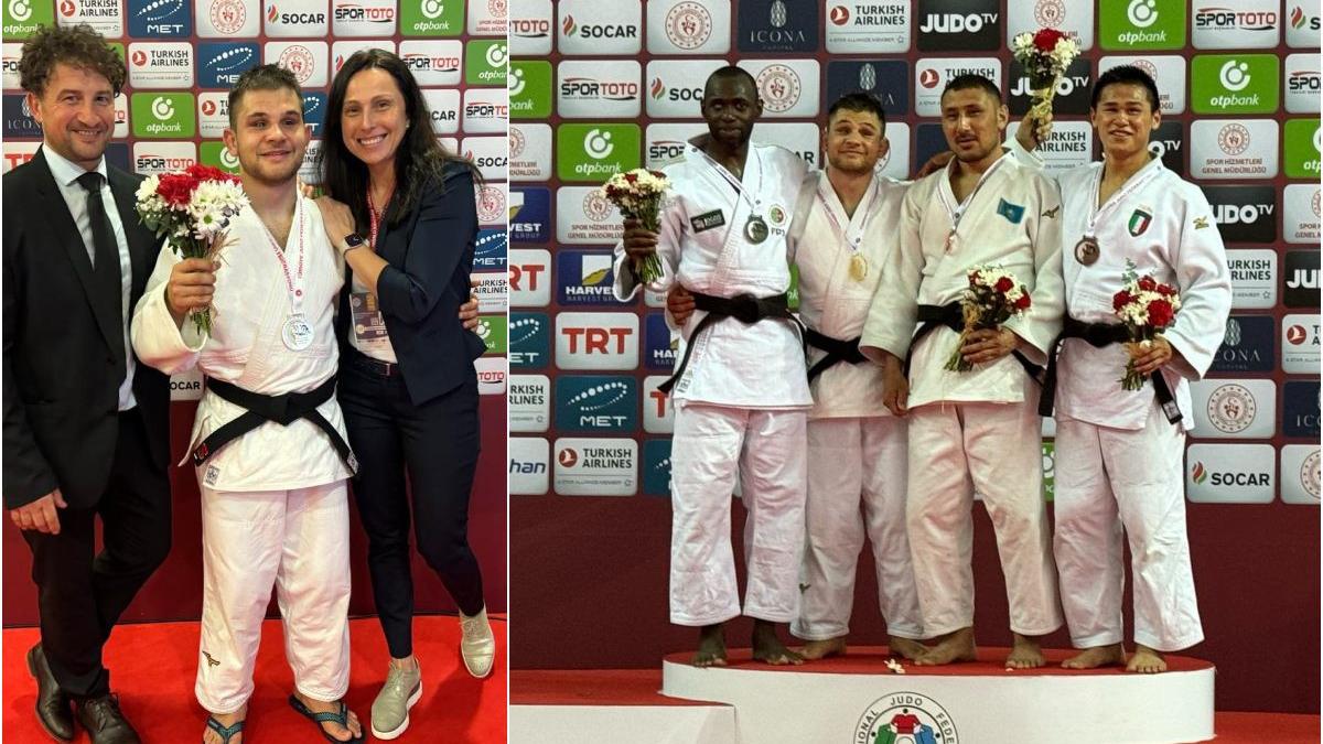 Alexandru Bologa, judoka nevăzător, aur la primul Grand Prix de judo al ...