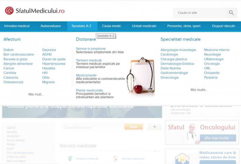 MedLife achiziționează SfatulMedicului.ro, cea mai mare platformă de ...
