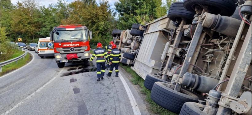 Galerie Foto - Un camion care transporta sute de oi s-a răsturnat pe DN ...