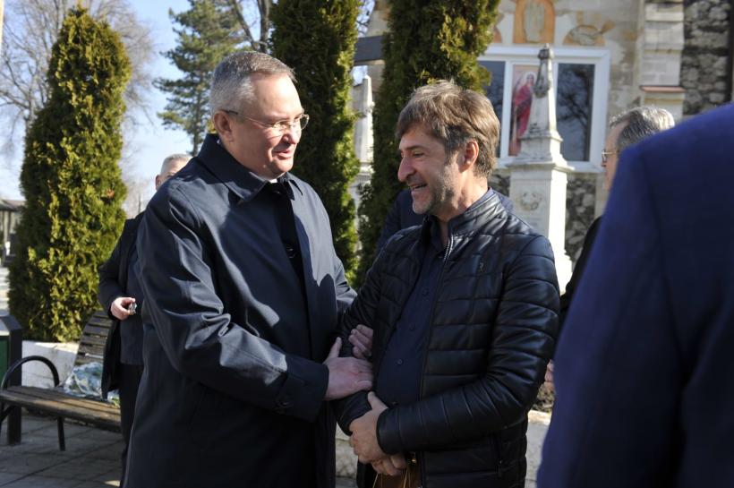 Nicolae Ciucă, Rareș Bogdan și Theodor Stolojan, omagiu pentru poetul ...