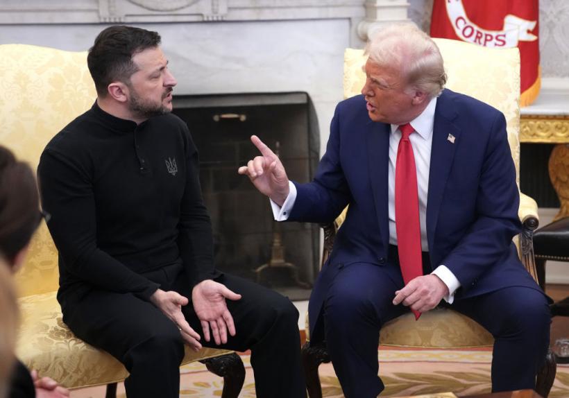 Galerie Foto - Cearta dintre Zelenski și Trump, în imagini. Jurnaliștii ...
