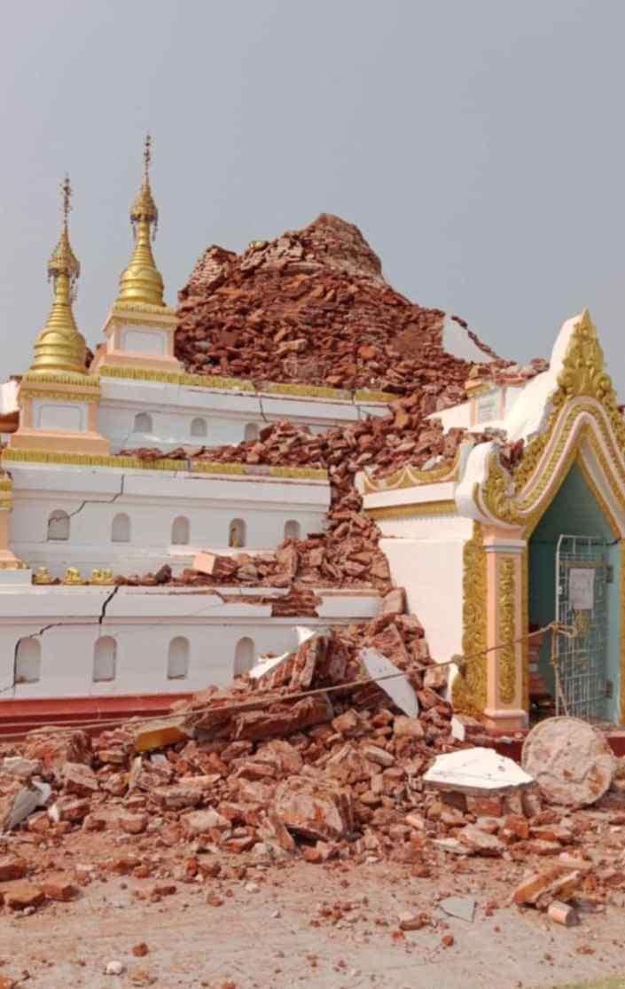 Galerie Foto - Dezastru în Myanmar după cutremur: Bilanțul morților a ...