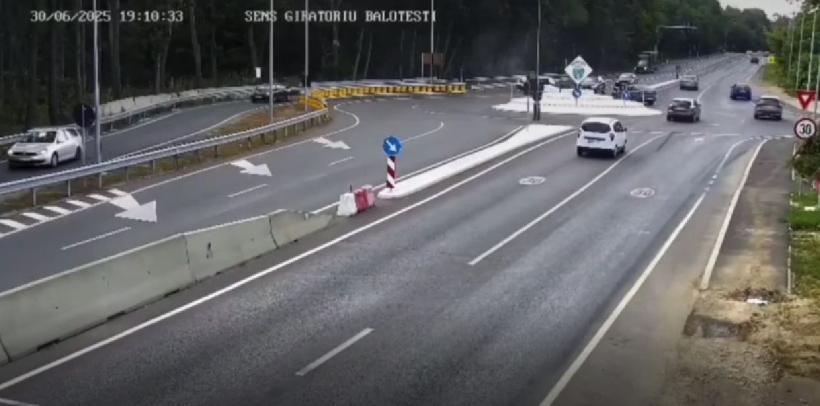 Galerie Foto - Accident grav lângă Bucureşti. Un şofer a fost proiectat ...