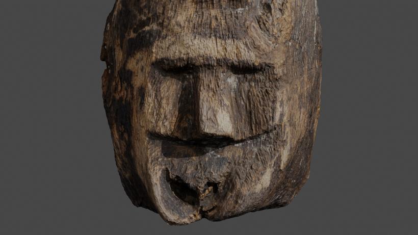 Galerie Foto - Descoperire uimitoare sub apă: Fața sculptată care a ...