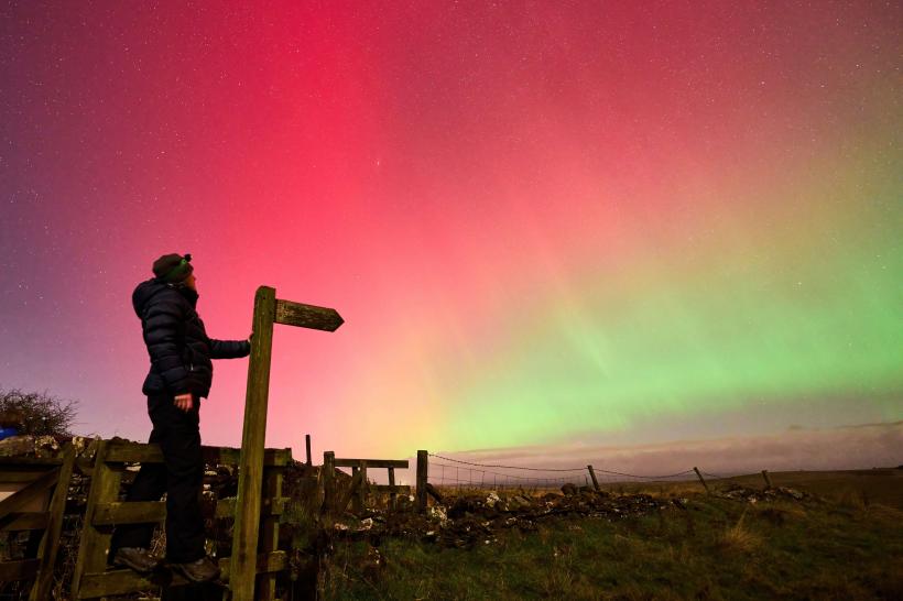 Galerie Foto - Imagini uimitoare cu aurora boreală: Furtuna solară care ...