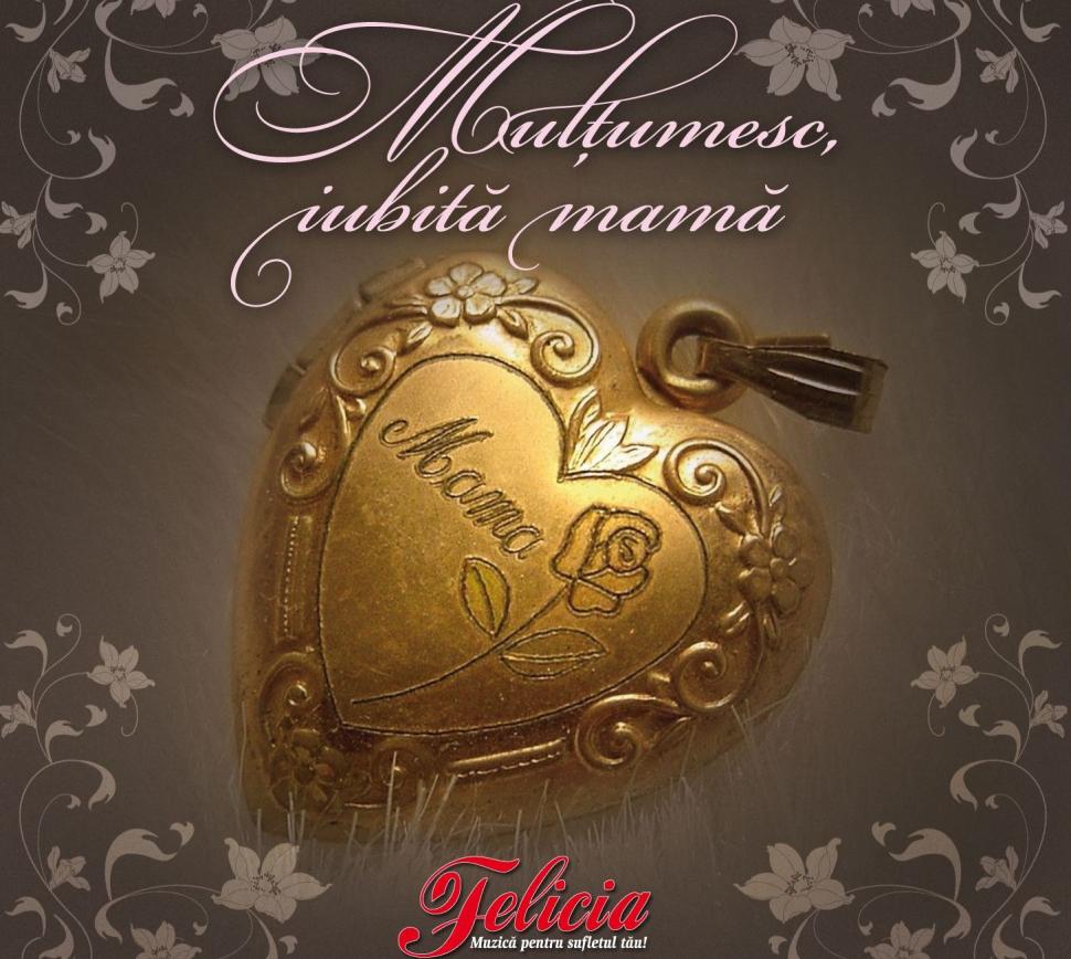 ?Mulţumesc, iubită mamă? - dar de suflet de la Revista Felicia!