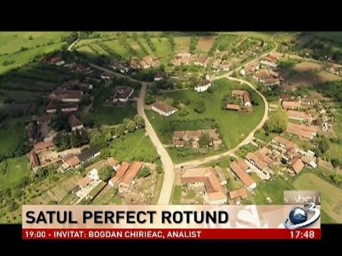 Vedere de la ţară. Charlottenburg, satul perfect rotund din judeţul Timiş