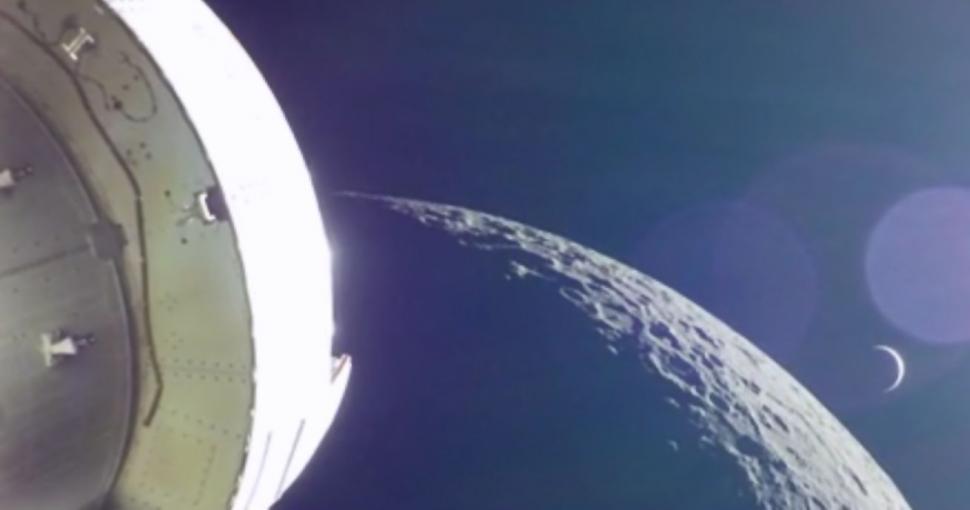 Răsărit de Pământ pe Lună. Nava spaţială Orion a trimis ultimele poze