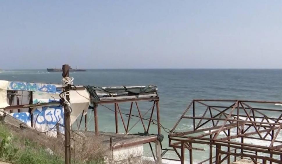 Cum arată stațiunea Costinești, cu câteva zile înainte de vacanța de 1 Mai