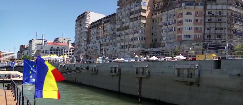 Tulcea are o nouă faţă. Faleza a fost modernizată cu bani europeni ...