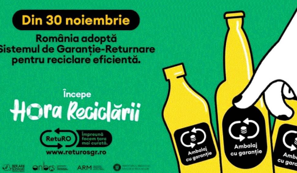 Reciclarea devine industrie. RetuRO extinde rețeaua Sistemului de ...