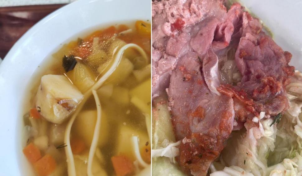 Viermi și carne stricată, în meniul studenților de la Academia de ...