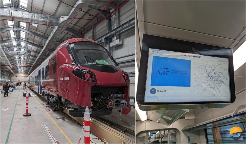 Al doilea tren electric Alstom Coradia Stream a ajuns în România. De ...