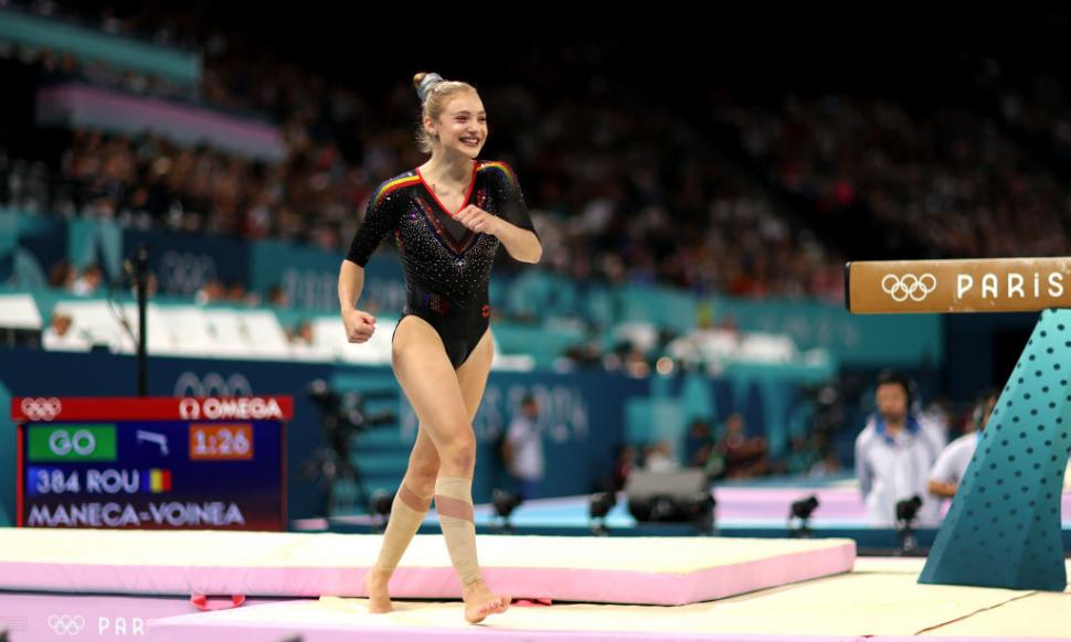 Sabrina Voinea, una dintre gimnastele calificate în finala JO 2024 ...