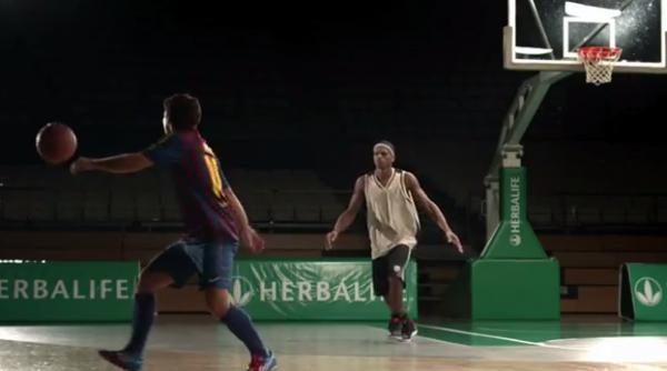 Lionel Messi reinventează baschetul | Antena 3 CNN