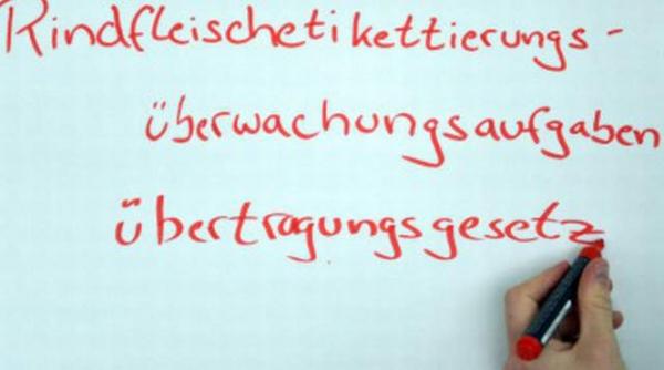 Germanii renunţă la cel mai lung cuvânt din vocabularul lor. Termenul ...