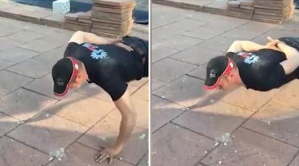 Secretul bărbatului care face flotări cu mâinile la spate (VIDEO ...