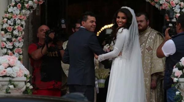 Nuntă regală! Imagini nedifuzate de la nunta lui Adrian Mutu ...