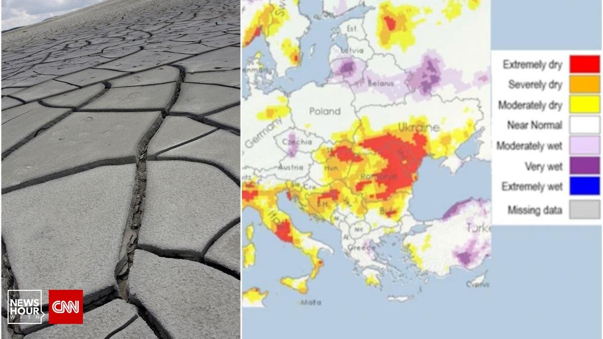 Peste jumătate din Europa, sub avertizare de secetă. România, pe harta ...