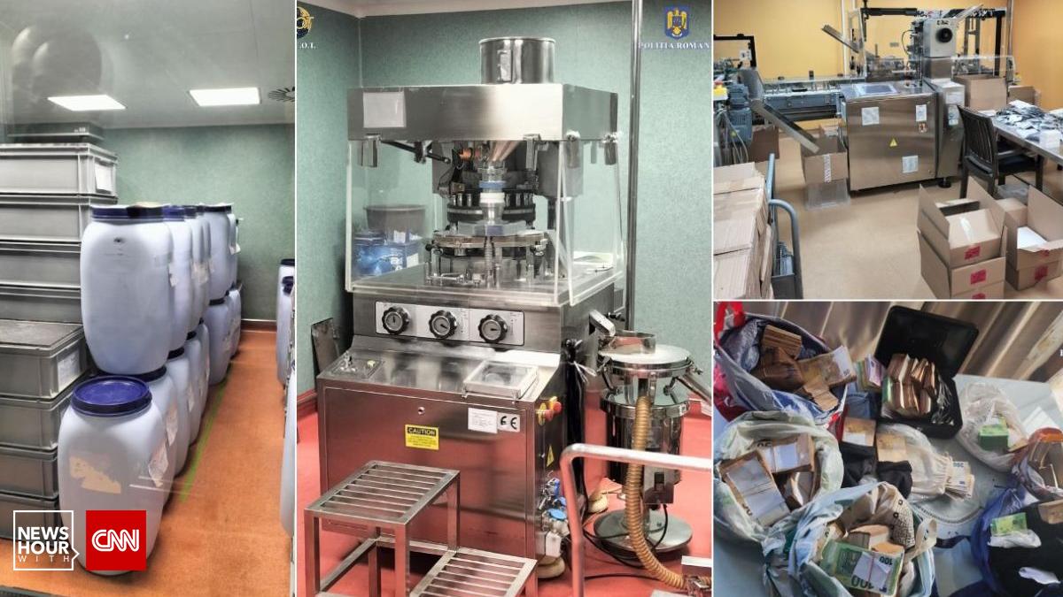 Laborator de droguri descoperit în România. Au fost găsiţi bani ascunşi în saci şi chiar în ...