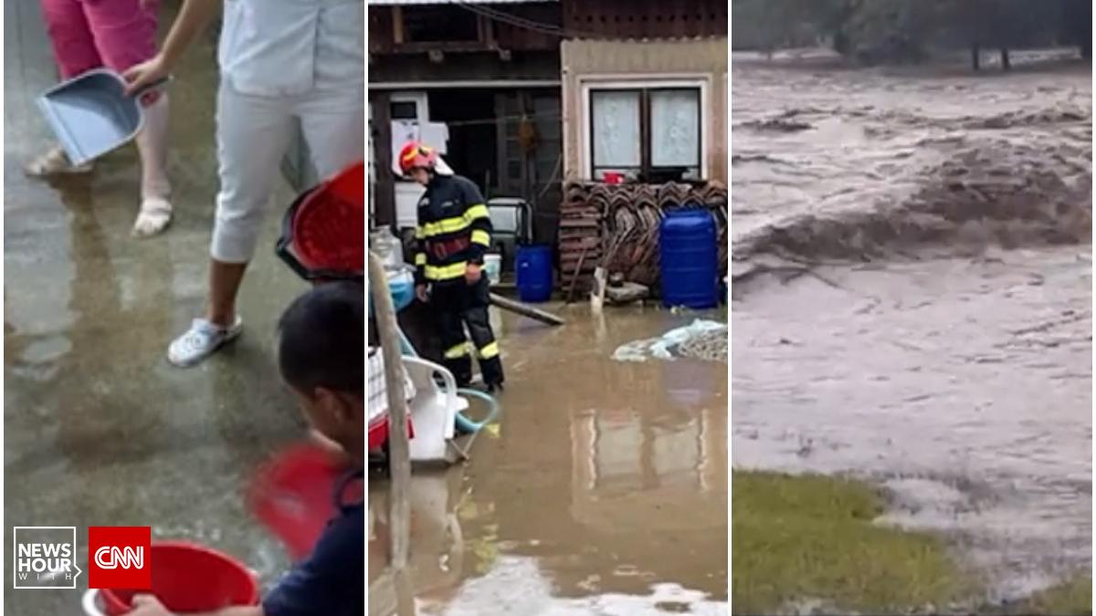Imagini apocaliptice după inundaţiile din România | Lista judeţelor ...