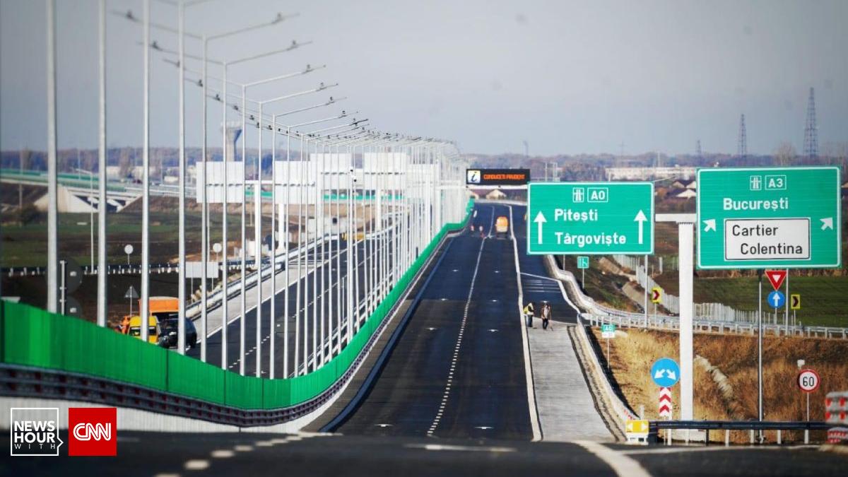 Harta autostrăzilor şi a drumurilor expres din România, la începutul ...